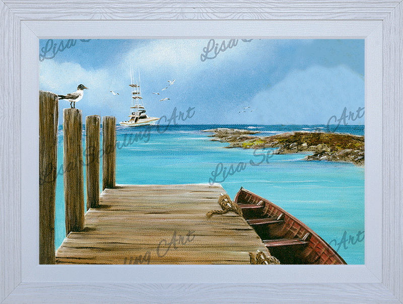 "Cat Island - Heading Out" Giclée Reproduction – Lisa Sparling Art